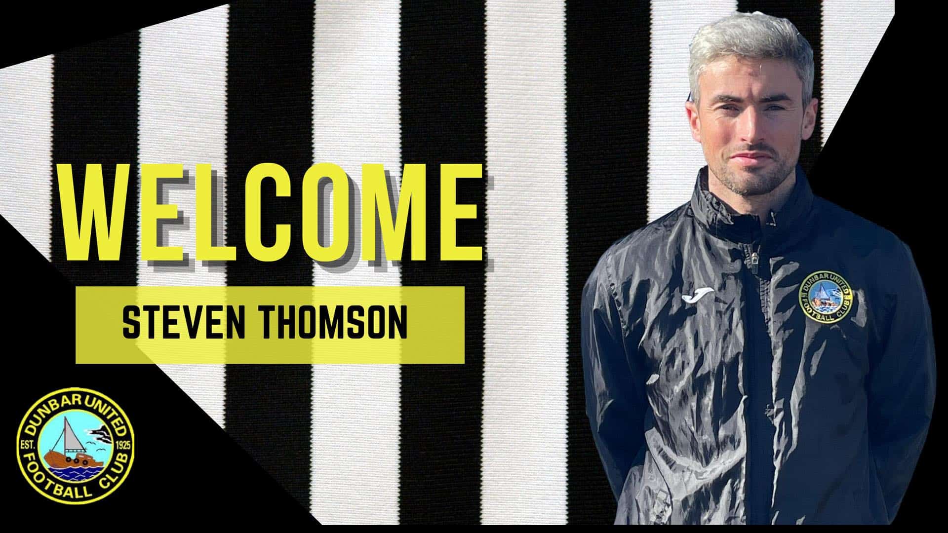 Steven Thomson joins on loan from Tranent Juniors - Dunbar United F.C ...