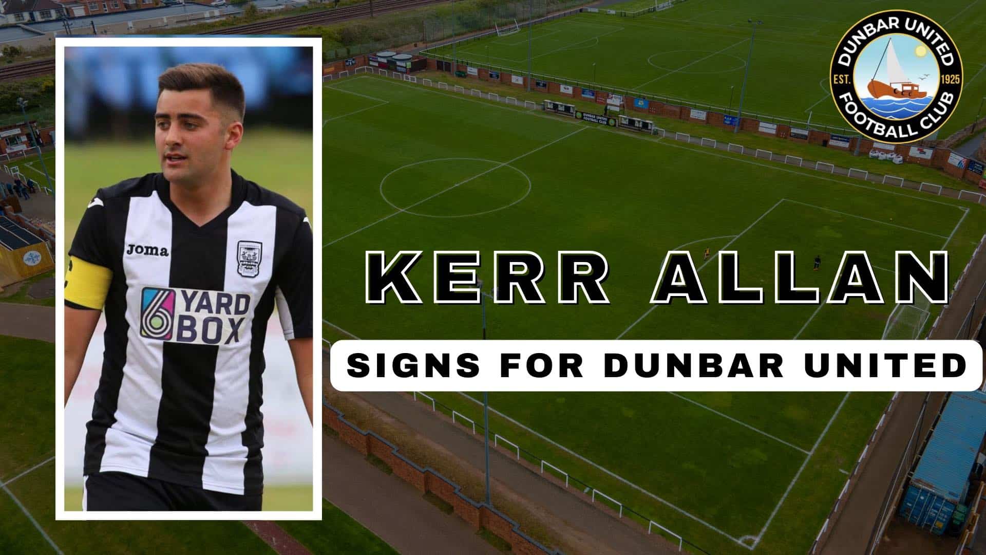 Kerr Allan joins from Leith Athletic - Dunbar United F.C. Dunbar United ...