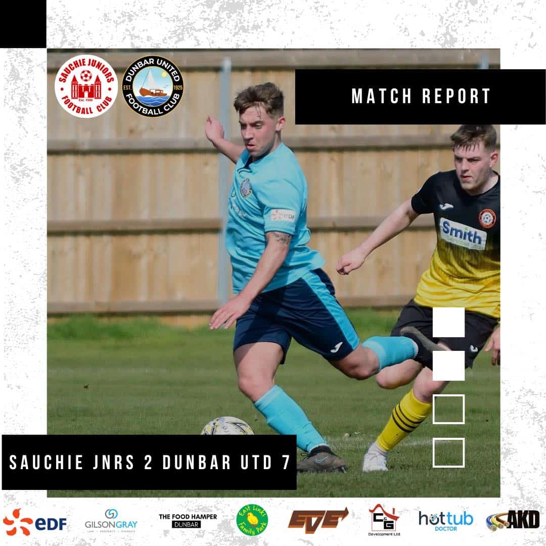 Sauchie Juniors vs Dunbar United % Sauchie Juniors vs Dunbar United ...